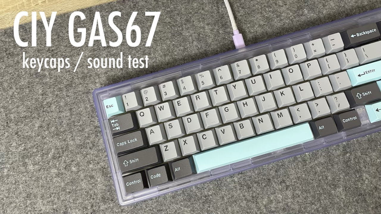 CIY GAS67 | mintcaps & sound test | zoom h4n - YouTube