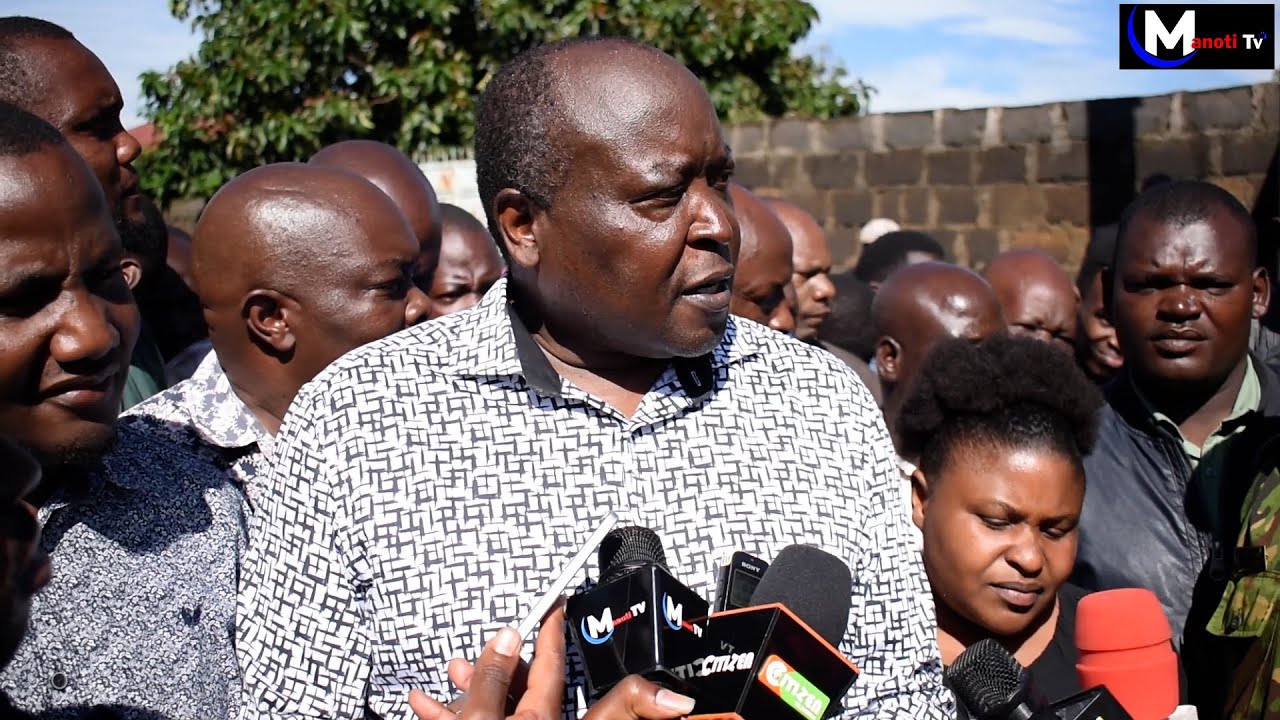 MP Samwel Arama's Strong Message at Kaptembwo today following ...