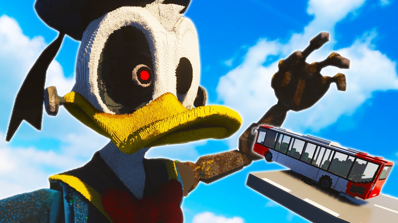 Cars vs Cyber Donald Duck | Teardown - YouTube
