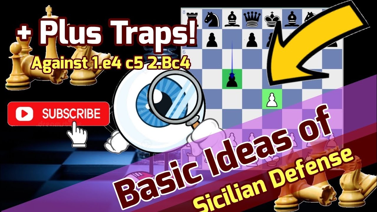 Basic Ideas to Play the Chess Opening of Sicilian Defense! - YouTube