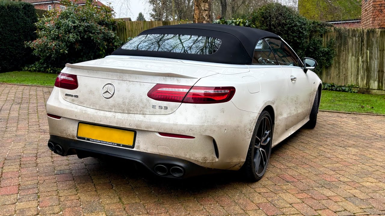MUDDY Mercedes E53 AMG Satisfying DEEP CLEAN - YouTube