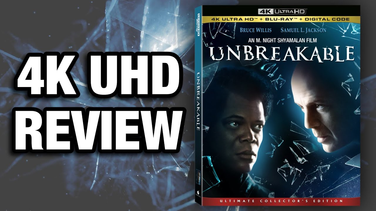 UNBREAKABLE 4K ULTRAHD BLU-RAY REVIEW | DID DISNEY REDEEM THEMSELVES ...