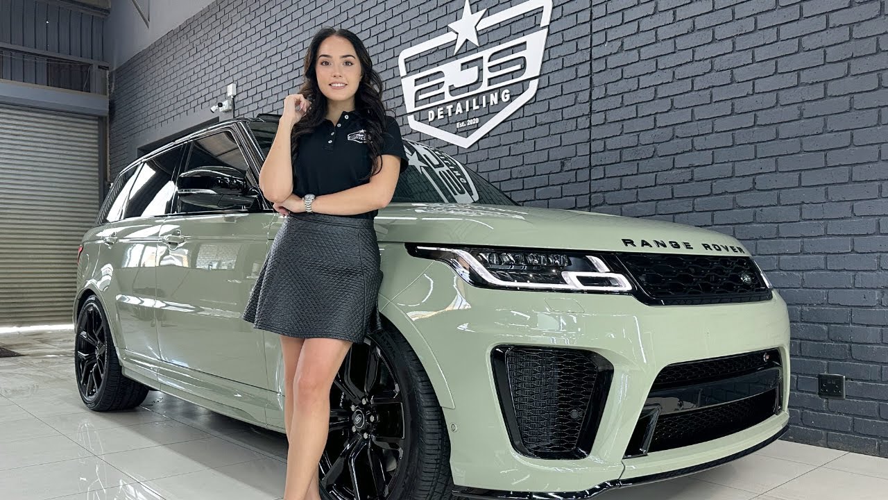 Avocado Range Rover SVR PPF Application And Detailed - YouTube