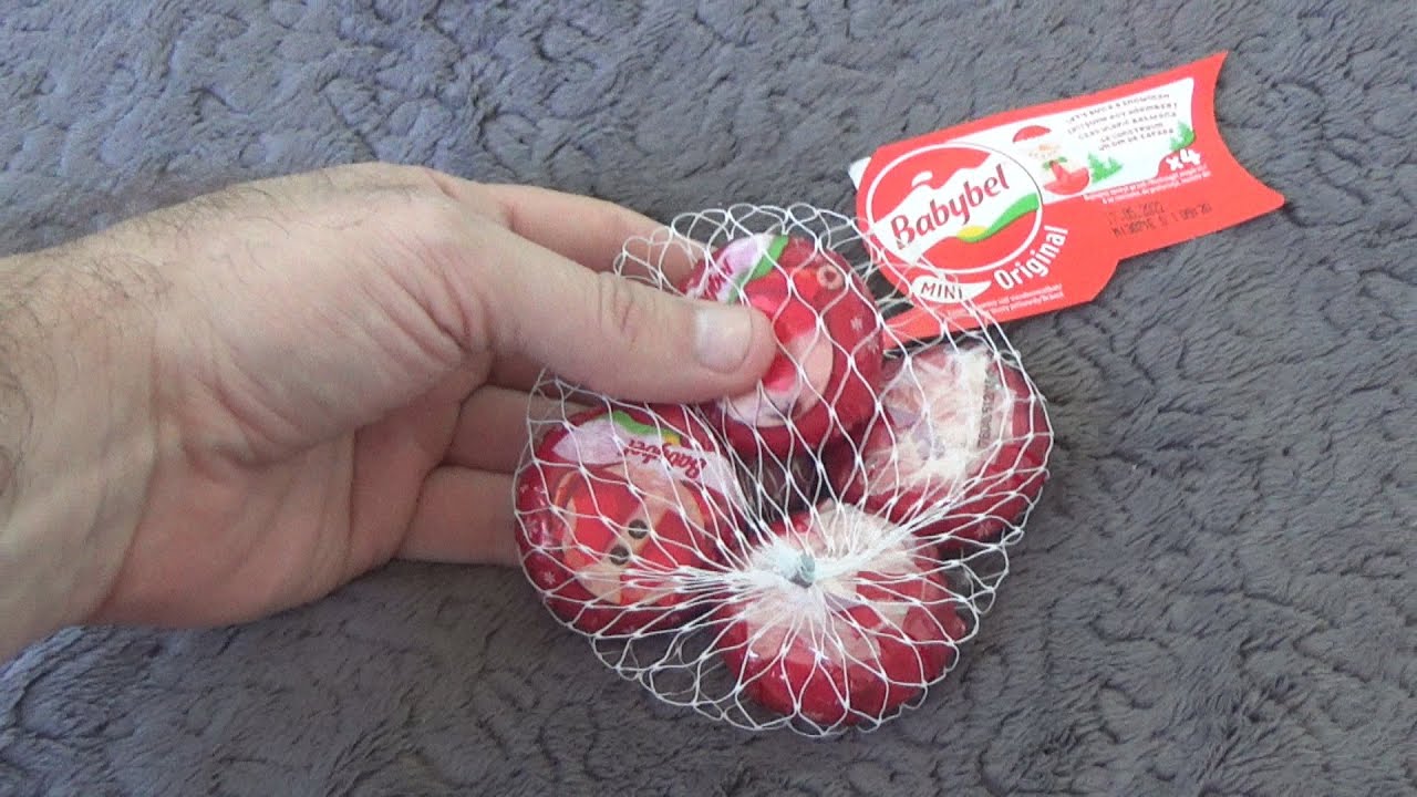 Bel Babybel Mini Original 4x20 g Unboxing and Test - YouTube