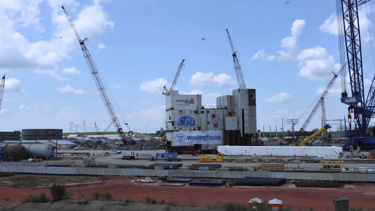 Vogtle 3 and 4 Time Lapse - YouTube
