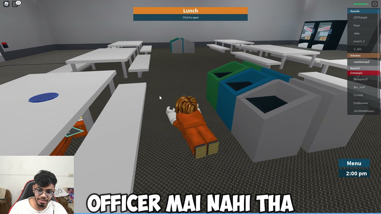 TRYING To KILL The GUARD in PRISON in ROBLOX - YouTube