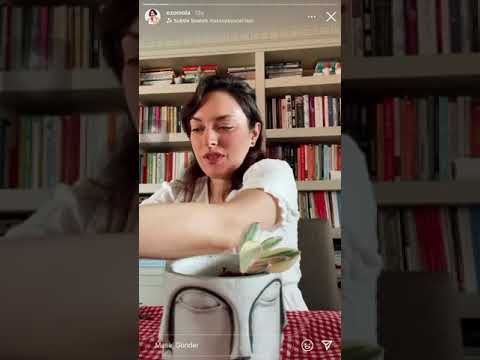Ezgi Mola'nın İnstagram Hikayeleri | Masumlar Apartmanı Set