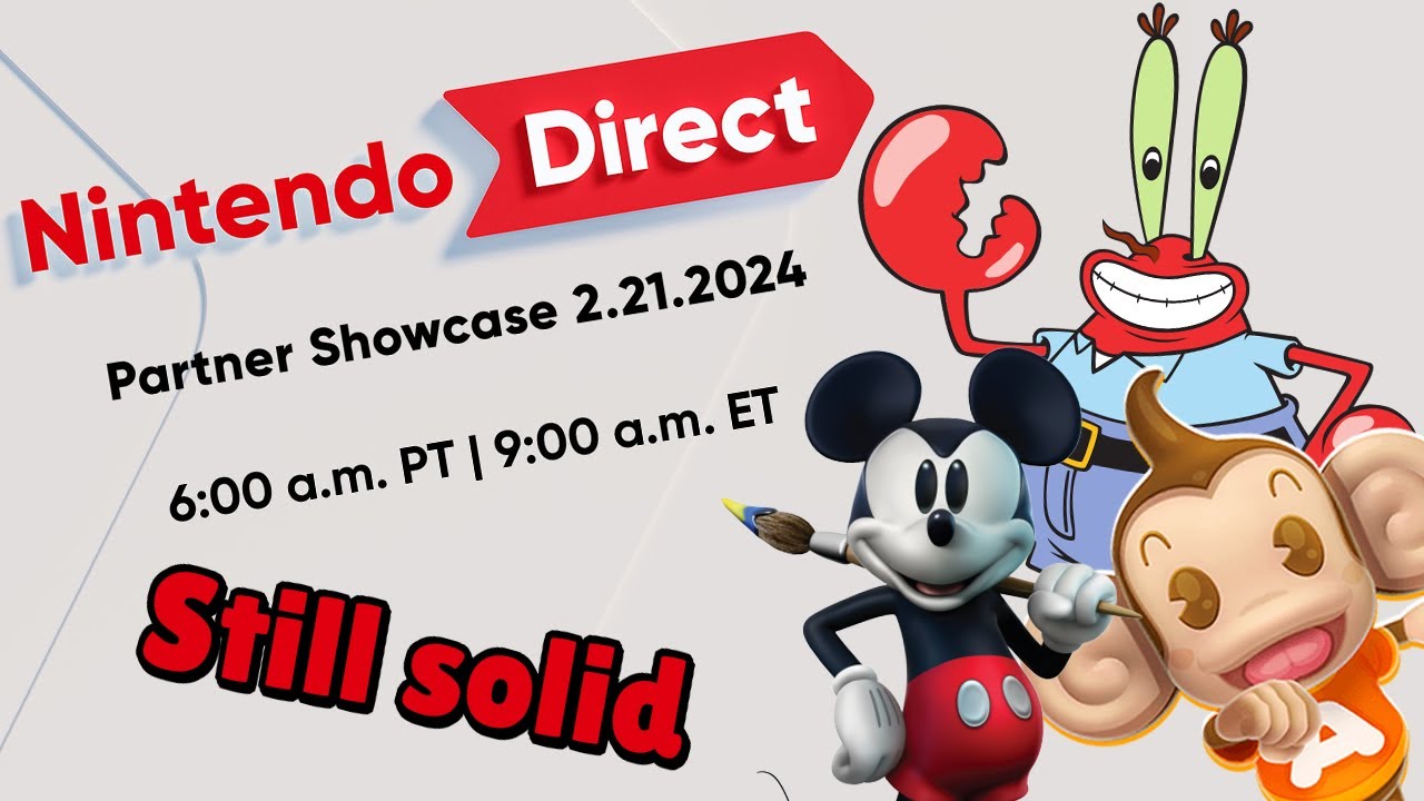 Yup | Nintendo Direct Partner Showcase 2.21.24 - YouTube