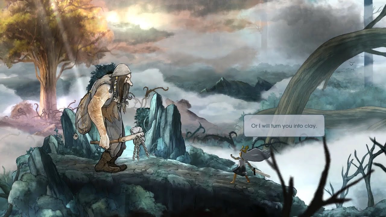 Child of Light: The Stubborn Golem - YouTube