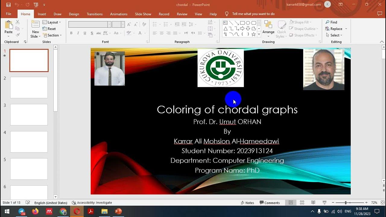 Coloring of chordal graphs - YouTube