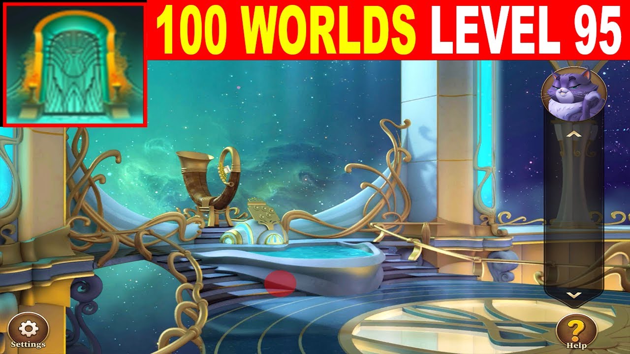 100 Worlds LEVEL 95 Walkthrough - Escape Room Game 100 Worlds Guide ...