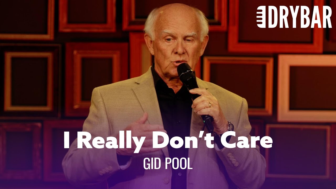 The Older You Get The Less You Care. Gid Pool - YouTube