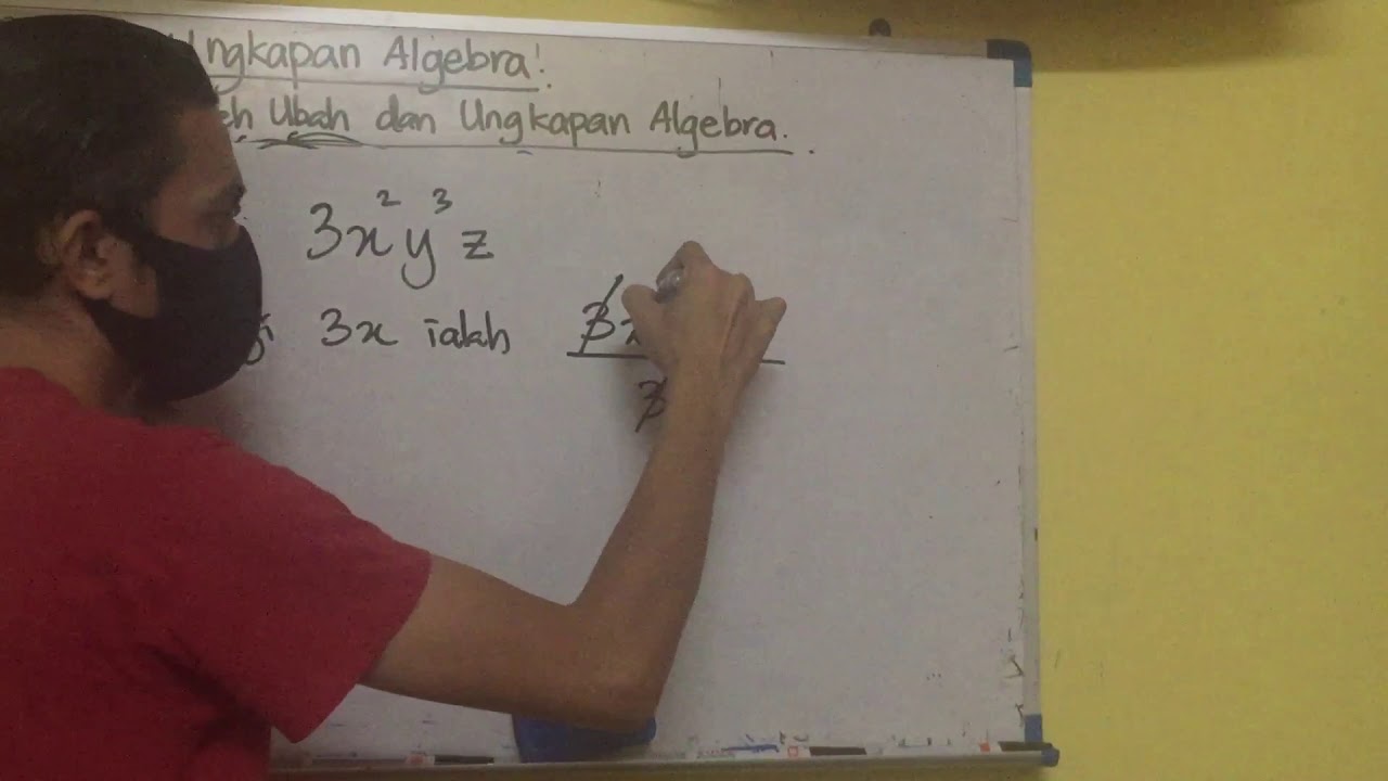 Bab 5 Ungkapan Algebra ( Sebutan serupa & Tak serupa) part4 - YouTube