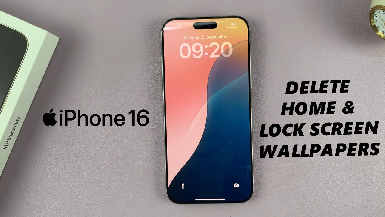 How To Delete Wallpapers On iPhone 16 / iPhone 16 Pro - YouTube