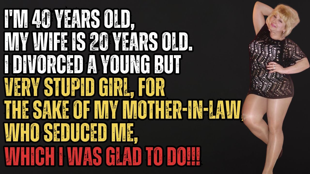 I left my young wife, for her mom. Adult cheating #cheating - YouTube