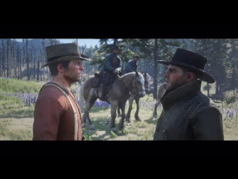 Los Laramie atacan el rancho en RDR2. - YouTube