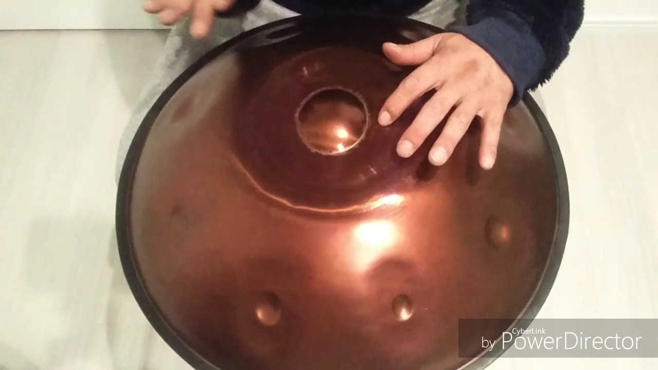 ハンドパン sonobe handpan C# Celtic minor / First touch 手碟 - YouTube