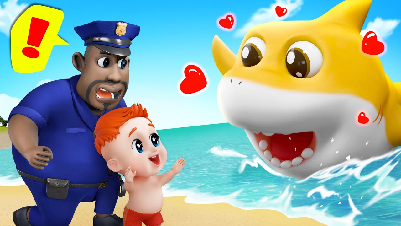 Baby Shark Dance – Watch Out! A Big Shark is Coming | Kids Songs and ...