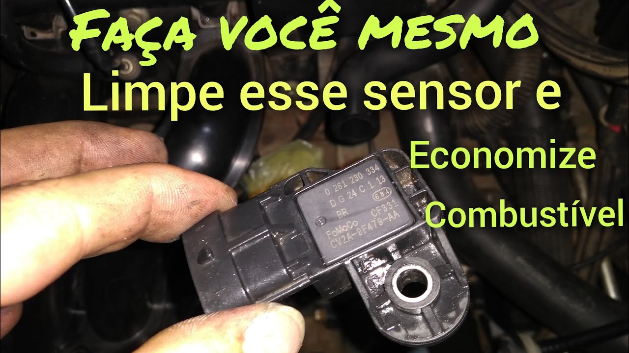 SENSOR MAP: motor Zetec Rocam; como remover e limpar ! isso melhora o ...