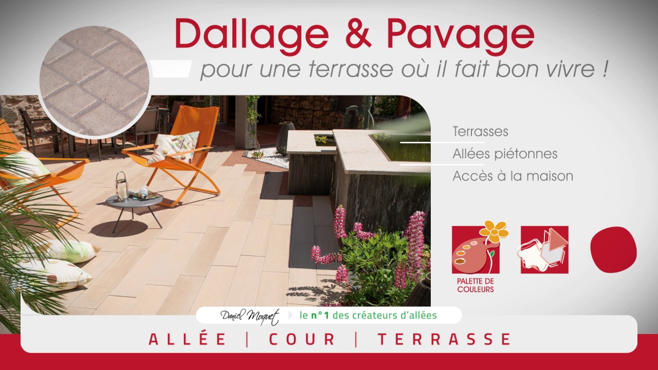 PRODUIT DANIEL MOQUET | Dallage et Pavage - Profitez d'une terrasse où ...