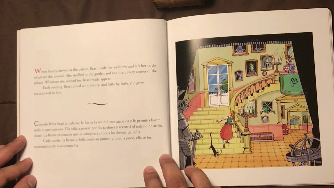 GIVEAWAY!!! The Beauty and The Beast / La Bella y La Bestia. Bilingual ...