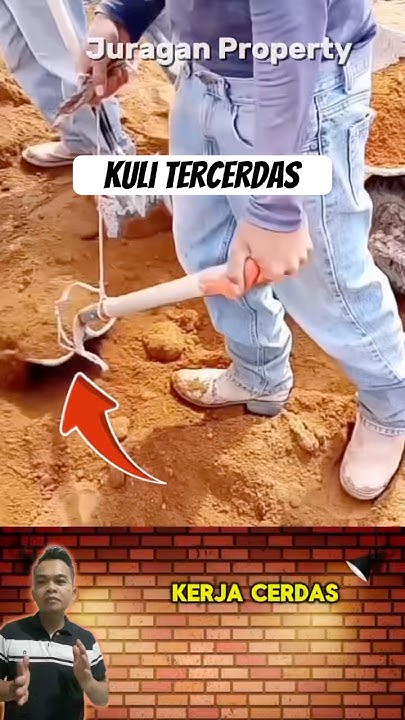 Kuli cerdas, kerja menggunakan akal #trending #construction #fyp #fypシ゚viral #fypshort #short ...