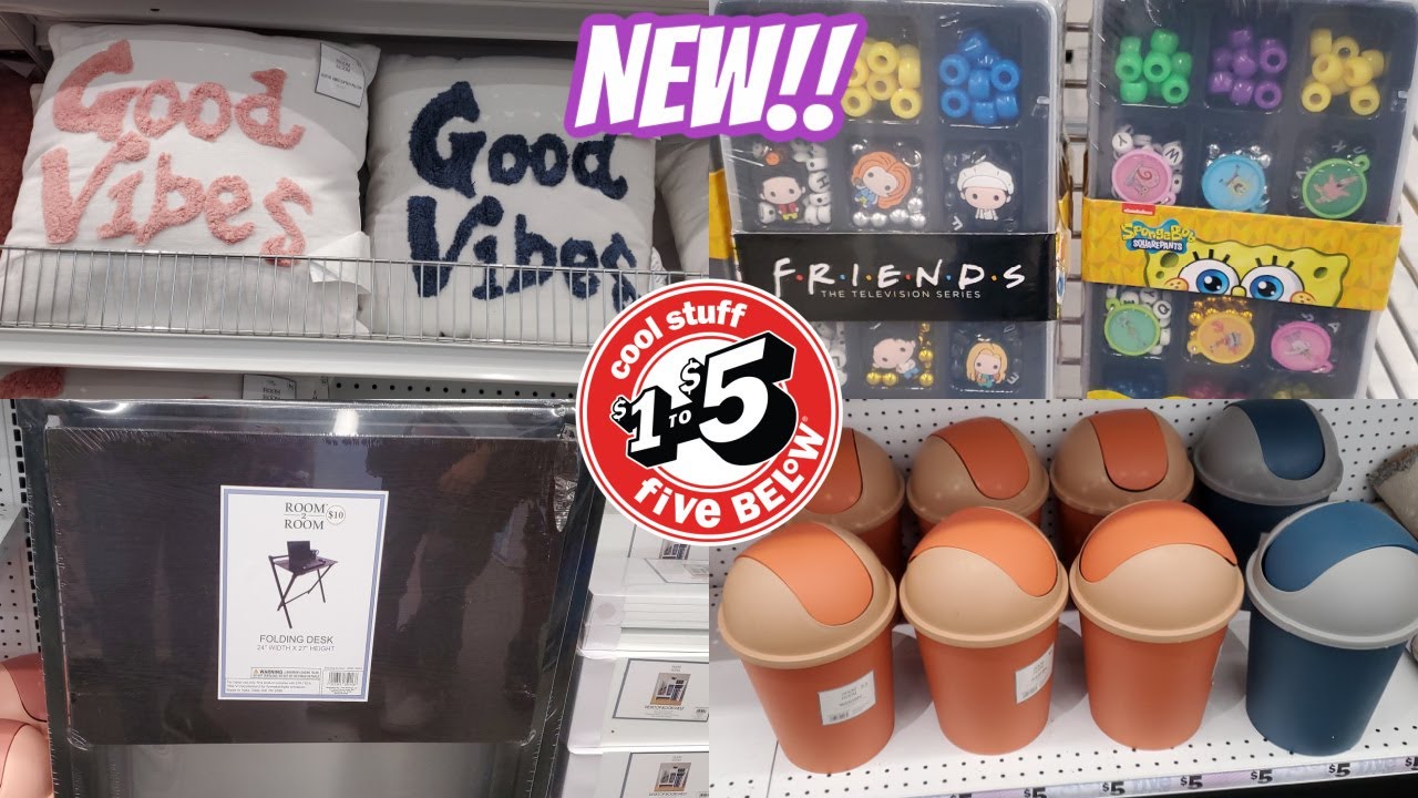 FIVE BELOW BACK TO SCHOOL FINDS & MORE COME WITH ME 2021 - YouTube