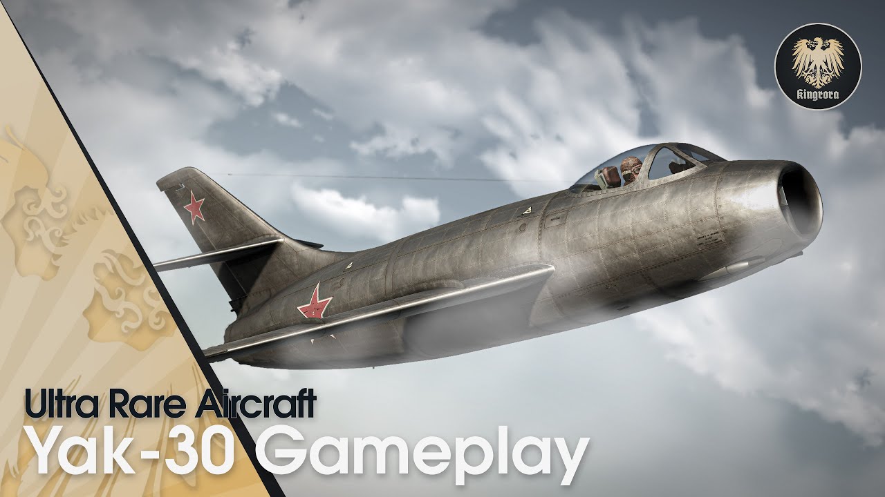 Yak 30 - The Rarest Aircraft in War Thunder!? | Is it good? | Gameplay ...