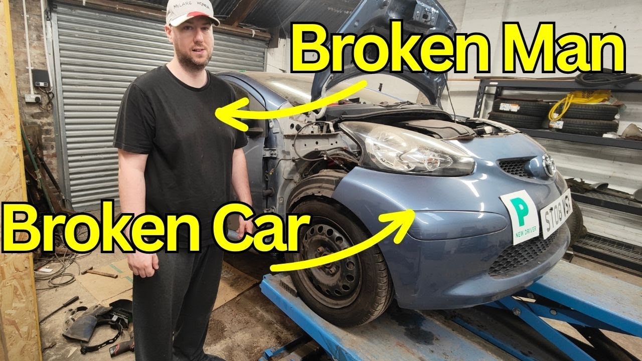 Rusty Toyota Aygo Track Car Project Continued - YouTube