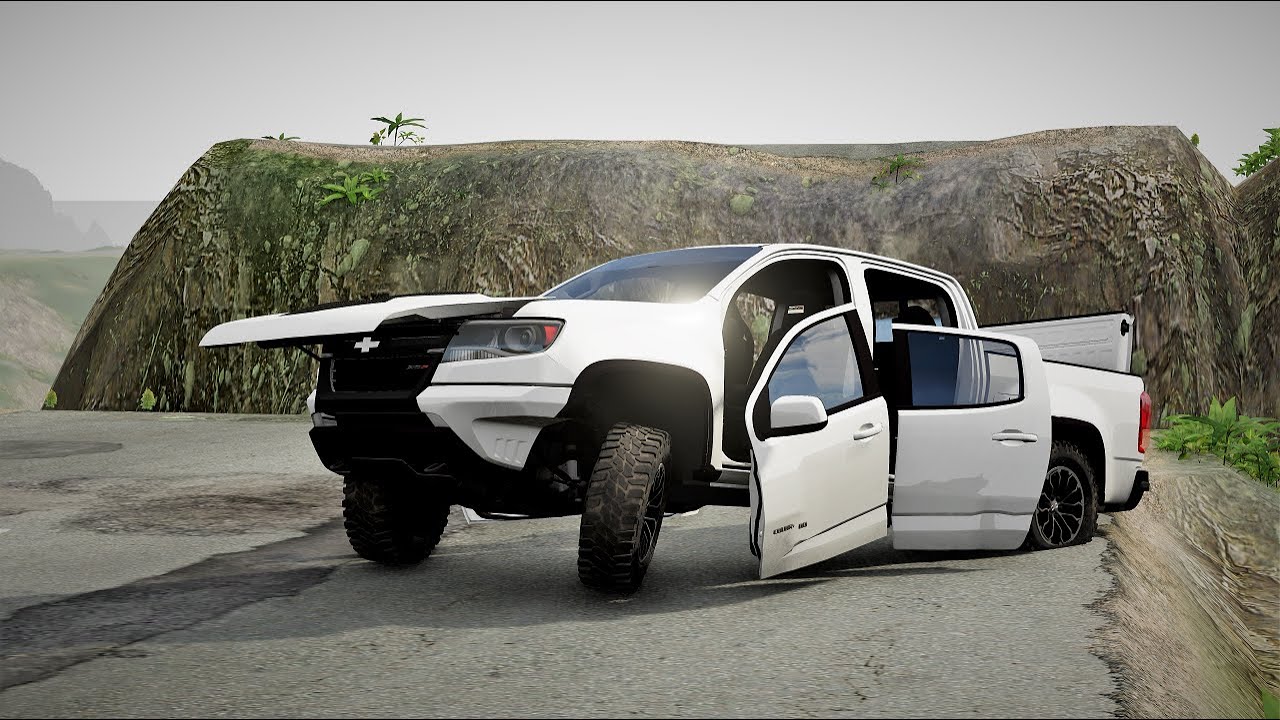 Insane Chevrolet Colorado Jump Goes Wrong! - YouTube