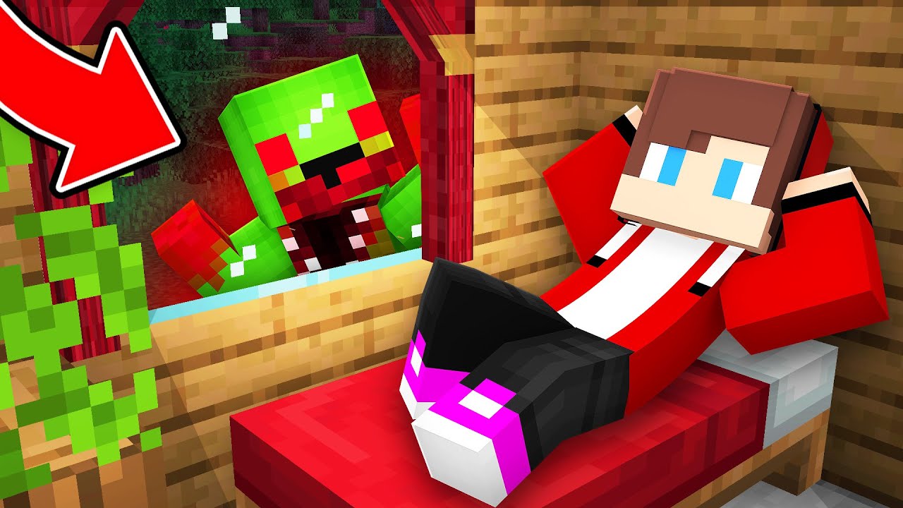 Why Evil Mikey STALKING a JJ in Minecraft ? - Maizen - YouTube