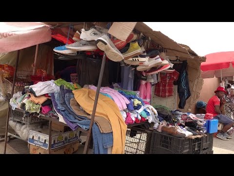 Walk around a market of Maseru, Lesotho - YouTube