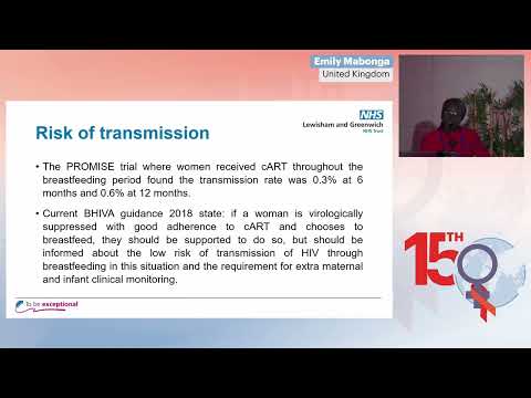 Breastfeeding in Women Living with HIV: A South East London Clinic’s Experience - Emily Mabonga