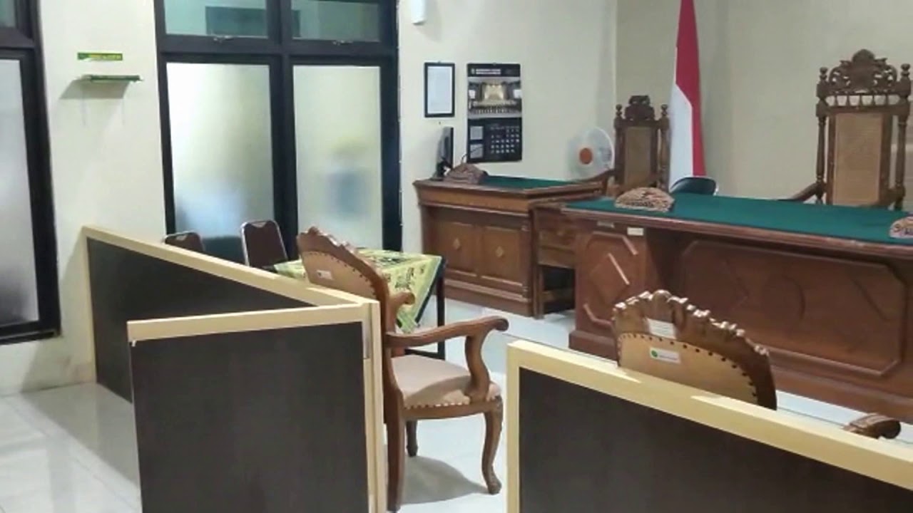 DEKORUM RUANG SIDANG PENGADILAN AGAMA BREBES - YouTube