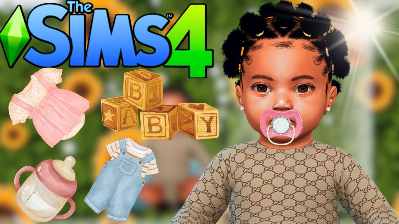 Sims 4 Infant CC Shopping Spree: The Cutest Custom Content for Your ...