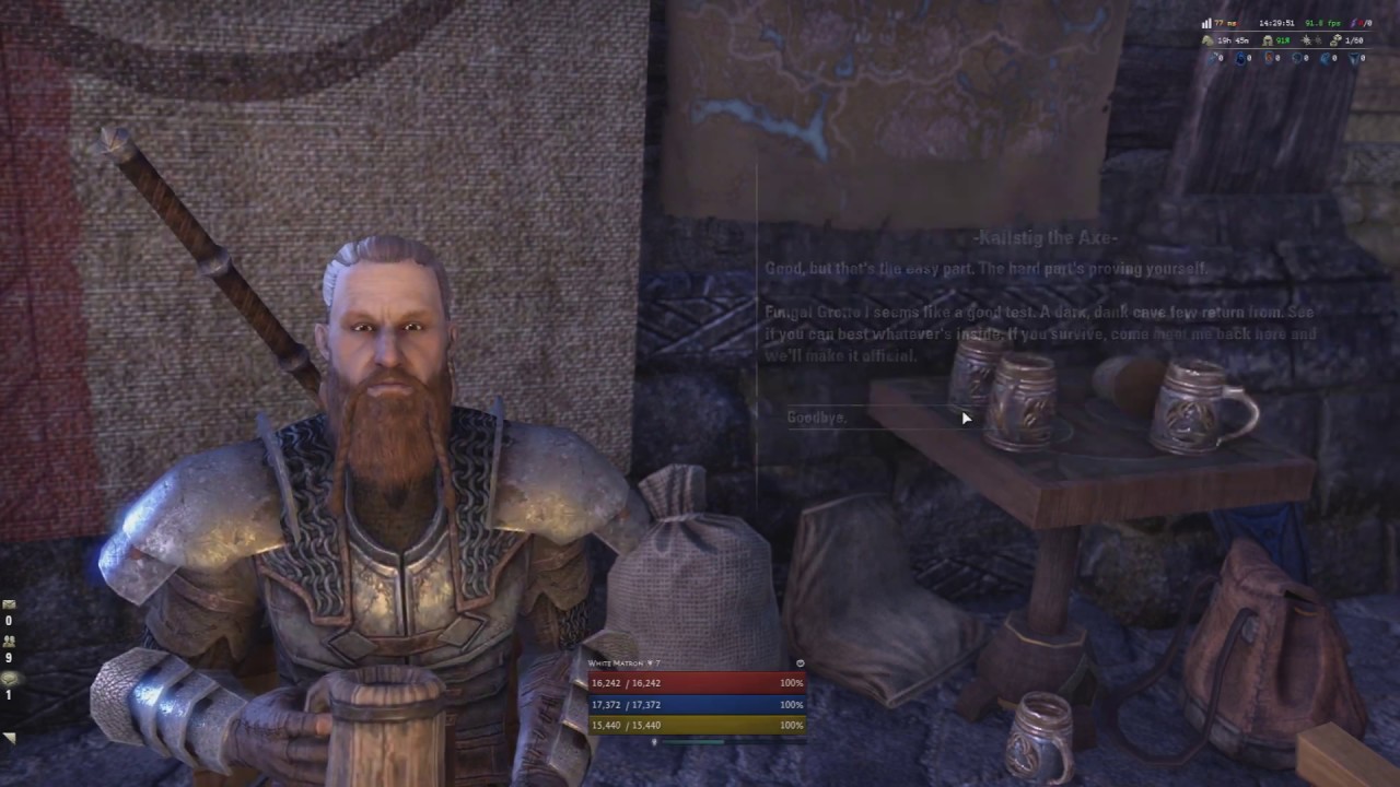 ESO - Türkçe Walkthrough Bölüm 5 - Davon's Watch ve Crow's Wood - YouTube