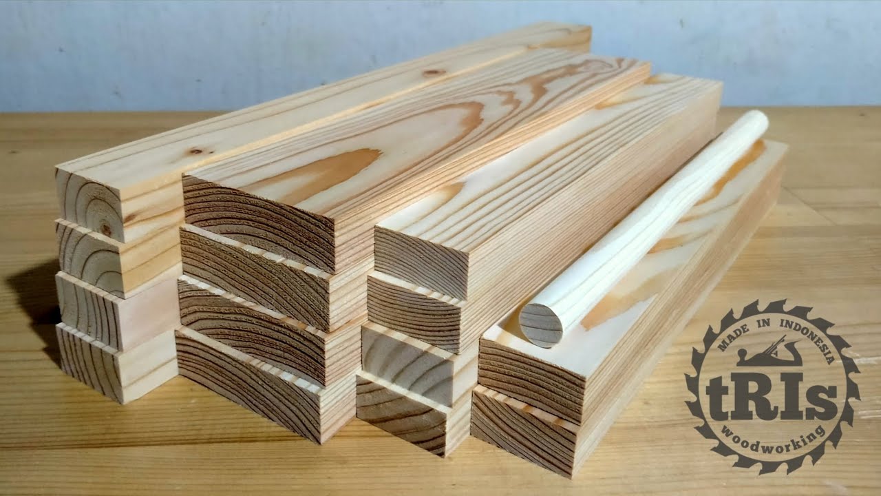 How To Make A Unique Woodworking Project, DIY - Kreasi Kayu Palet - YouTube