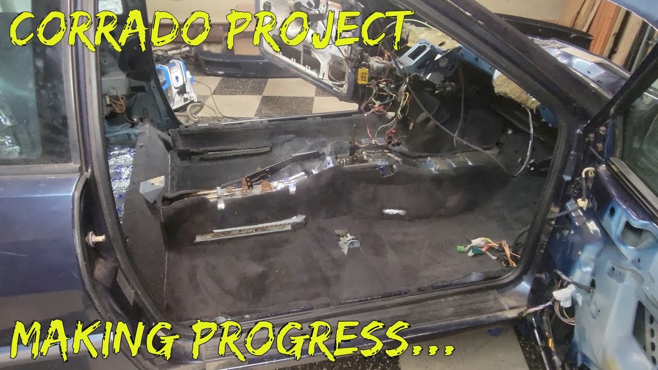 Finally made some headway on the Corrado - YouTube