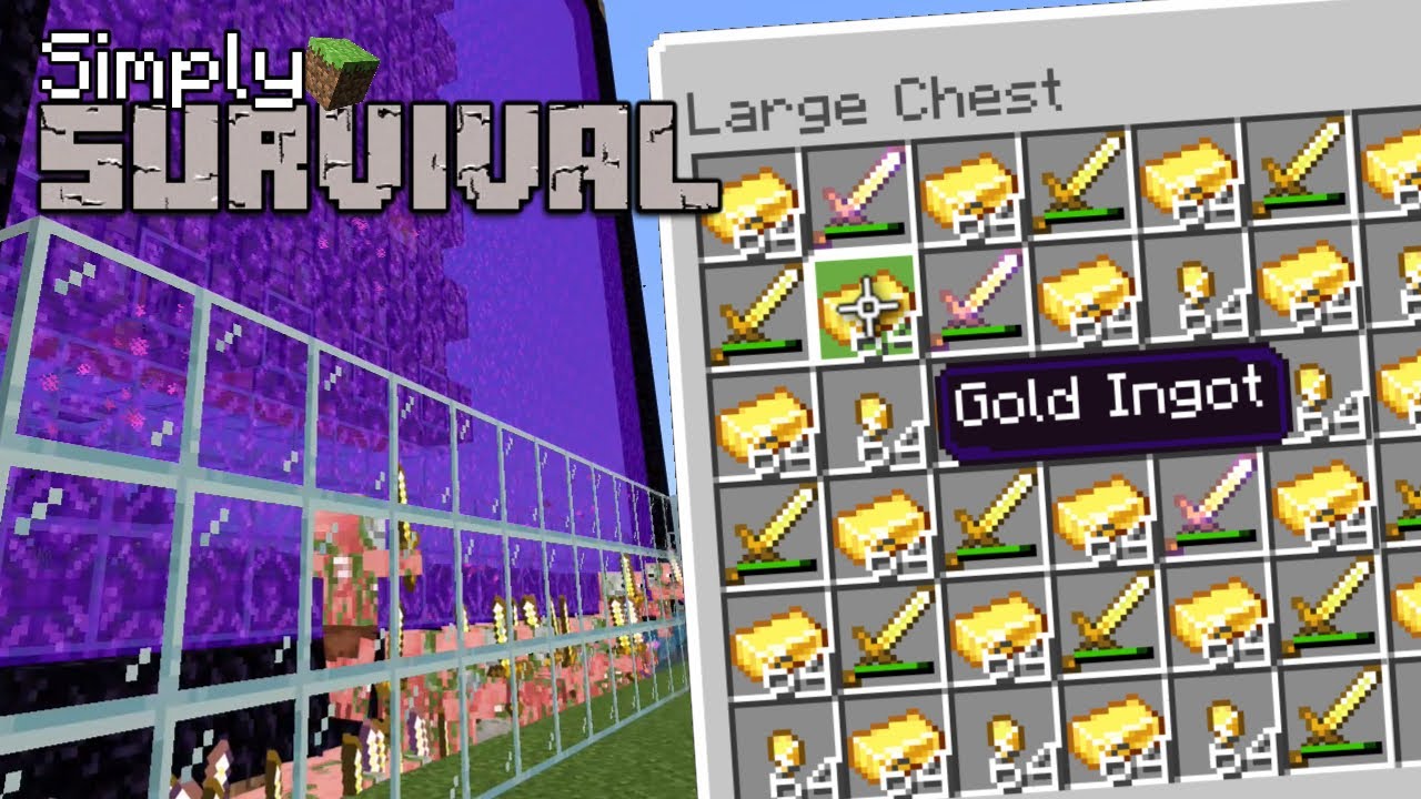 How To Make A Very Simple ZERO TICK PIGMAN FARM -Tutorial- PS4, MCPE ...