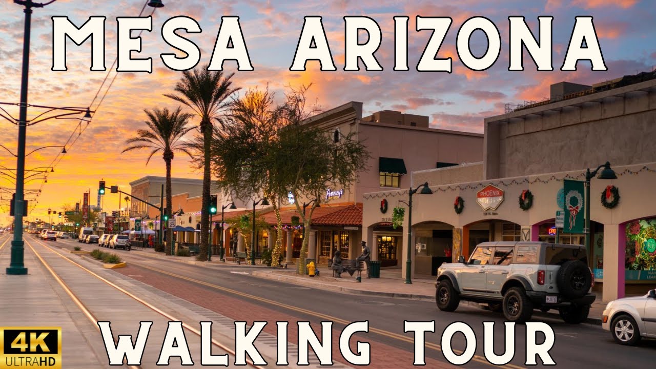 Exploring Mesa Arizona's Main Street Tuesday April 2nd - YouTube