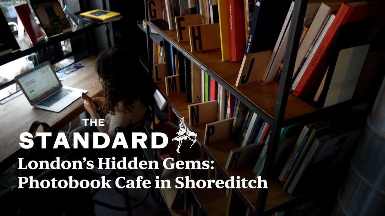 London’s Hidden Gems: Photobook Cafe in Shoreditch - YouTube
