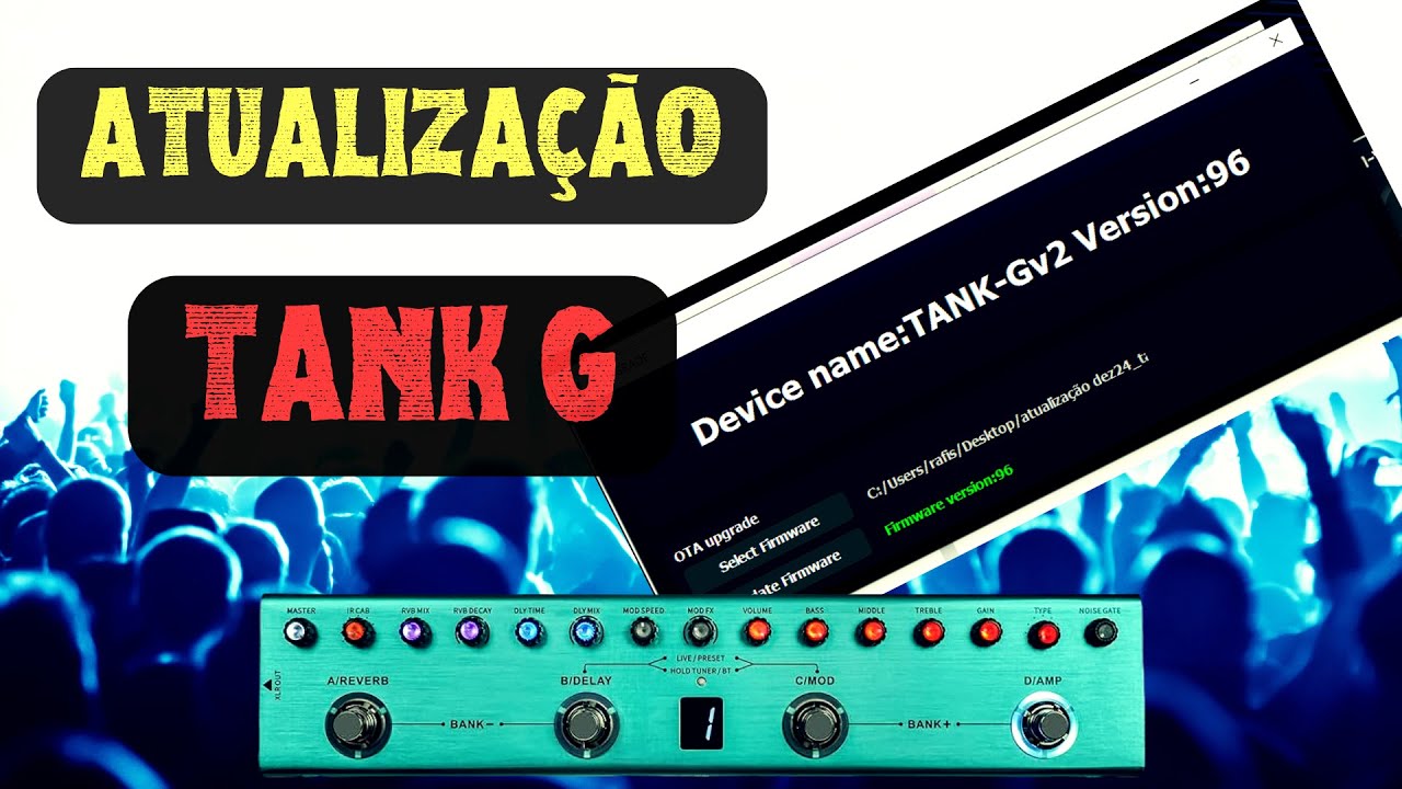 Nova Atualização para TANK G (v96) - Passo a Passo - YouTube