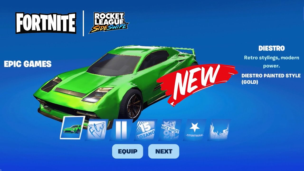 How to get FREE Diestro Car Decal in Fortnite(Android and iPhone) - YouTube