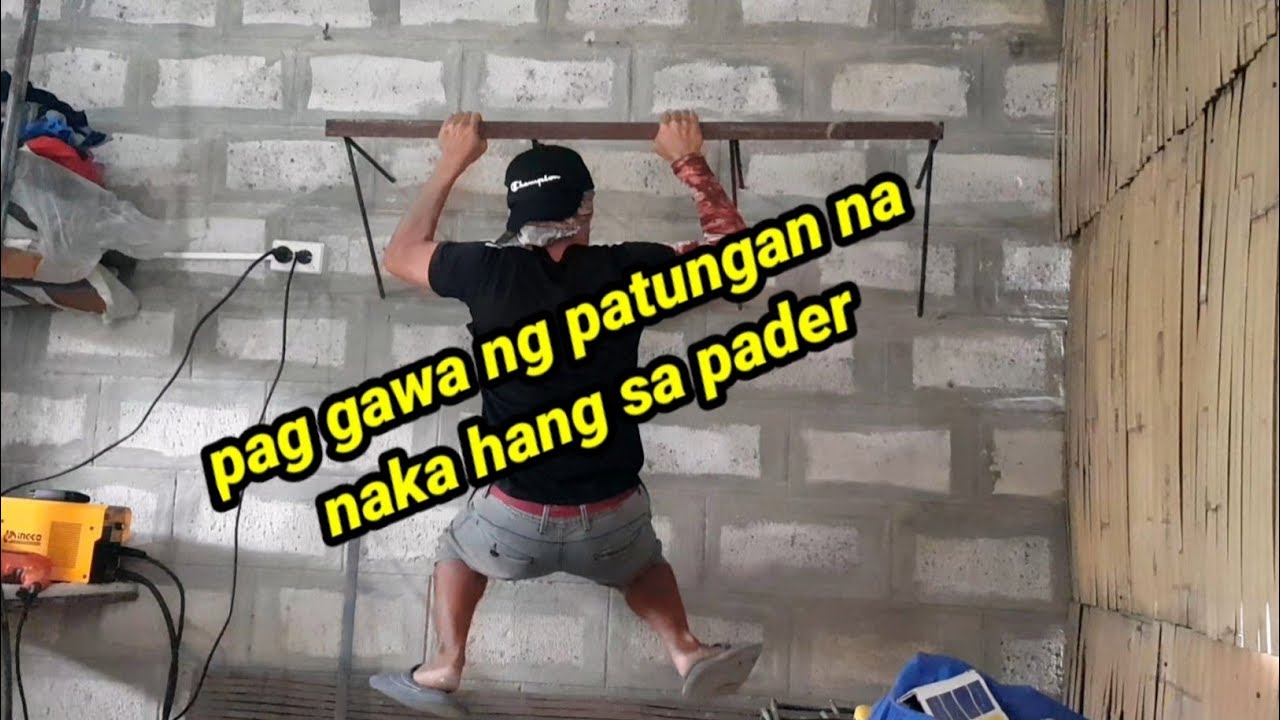 PAG GAWA NG PATUNGAN NA NAKA HANG SA PADER - YouTube