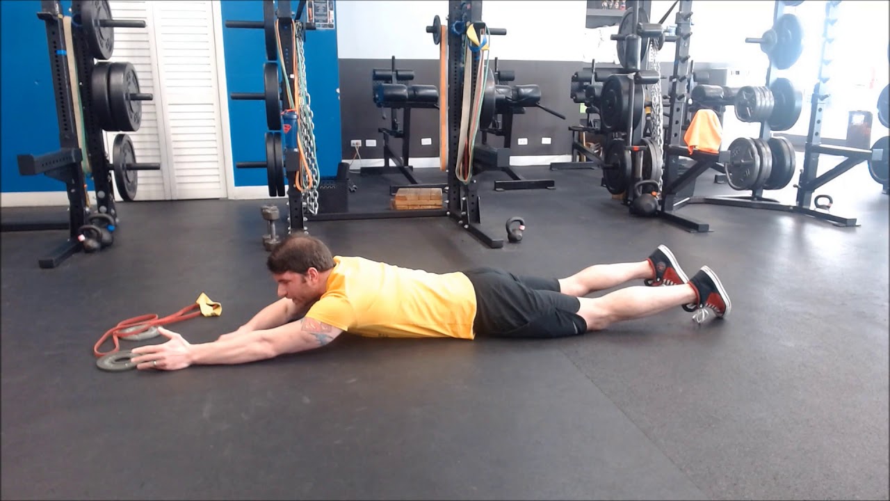 Build a Strong Upper Back and Shoulders with Superman Row | Bodyweight ...