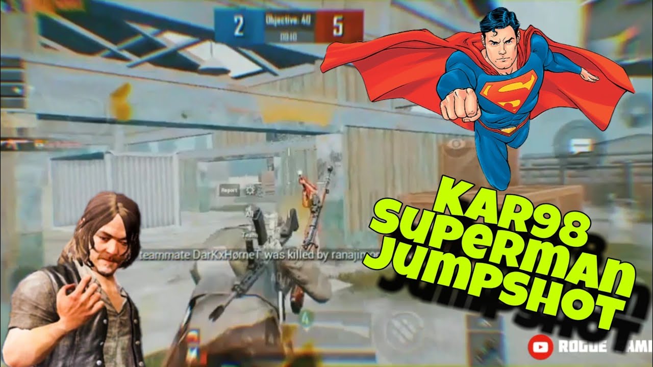 TDM MONTAGE | SUPERMAN JUMP SHOT | PUBG MOBILE - YouTube