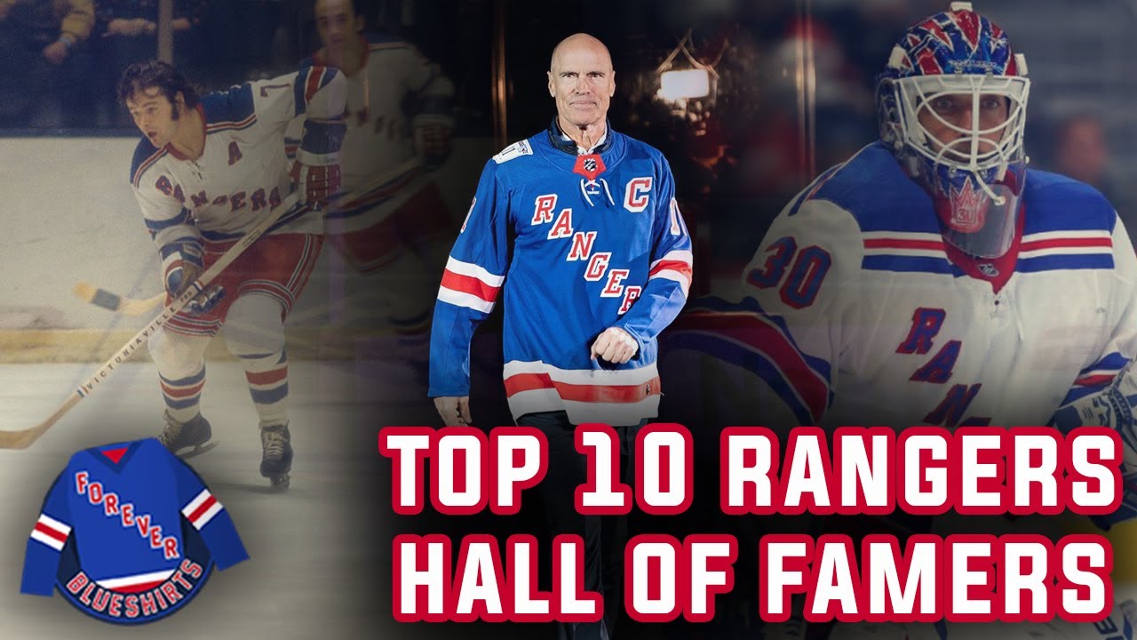 Top 10 New York Rangers in the Hockey Hall of Fame - YouTube