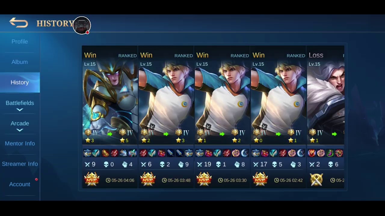 LIVE STREAMING MOBILE LEGENDS - YouTube