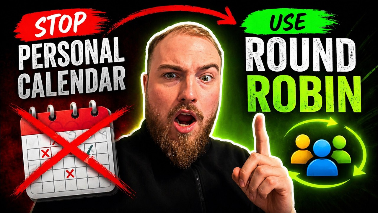 How to Set Up Round Robin Calendars in GoHighLevel - YouTube