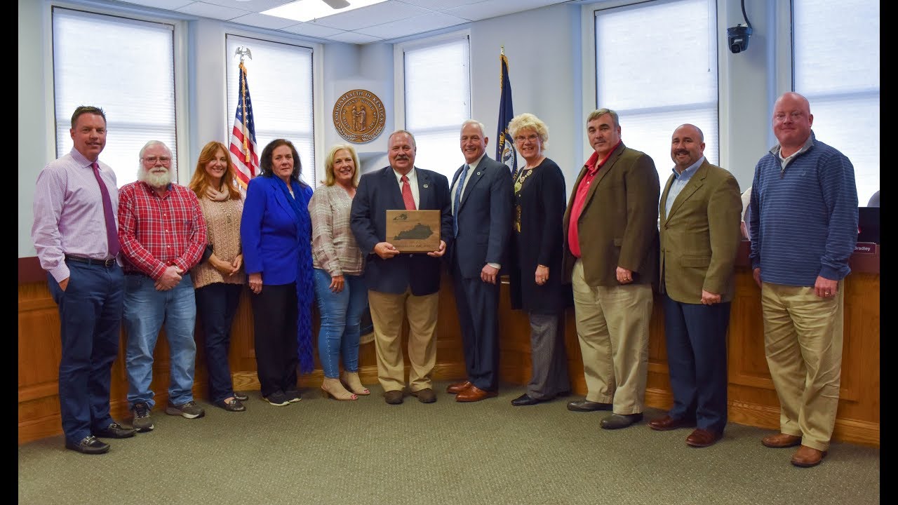 Representative Phillip Pratt 2018 "Friend of Kentucky Cities" - YouTube